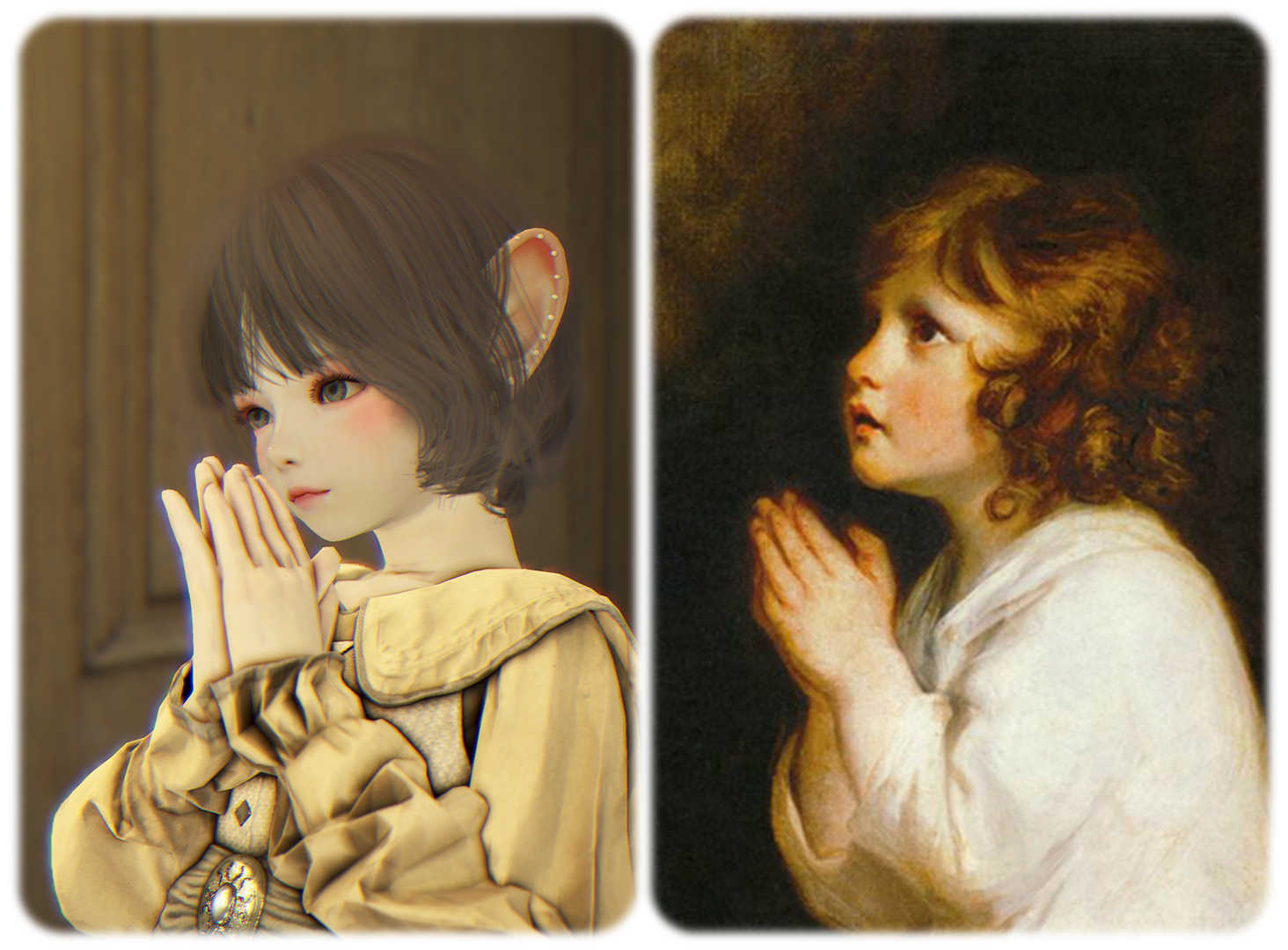 [스크린샷 & 영상] [명화] The Infant Samuel at Prayer | 검은사막 한국