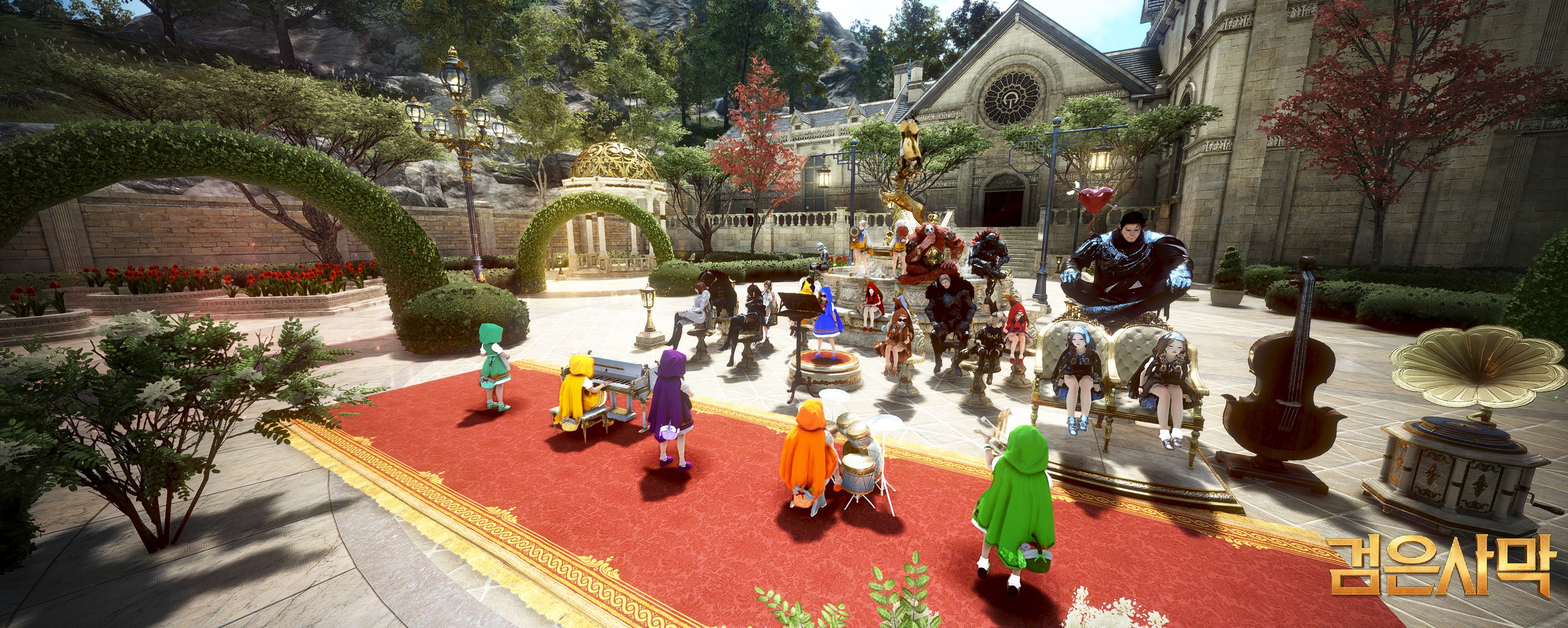 [스크린샷 & 영상] [길드]Cyworld : 낭만있는 싸이월드 (초대형) | 검은사막 한국