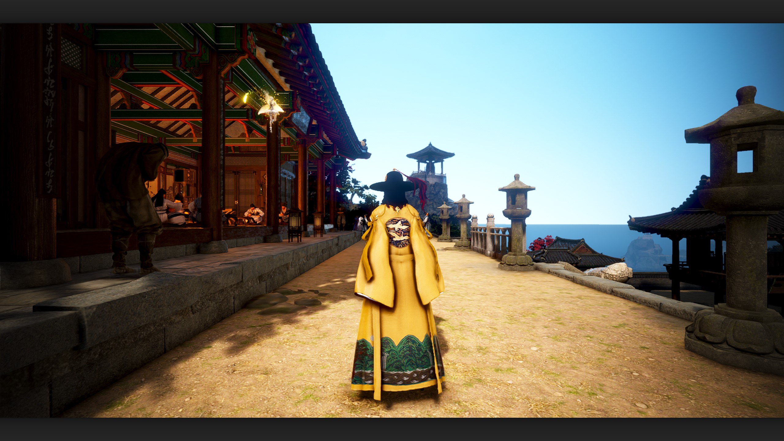 [스크린샷 & 영상] [태백] 한국의 전통 색상인 오방색을 주제로 염색하였습니다. | 검은사막 한국