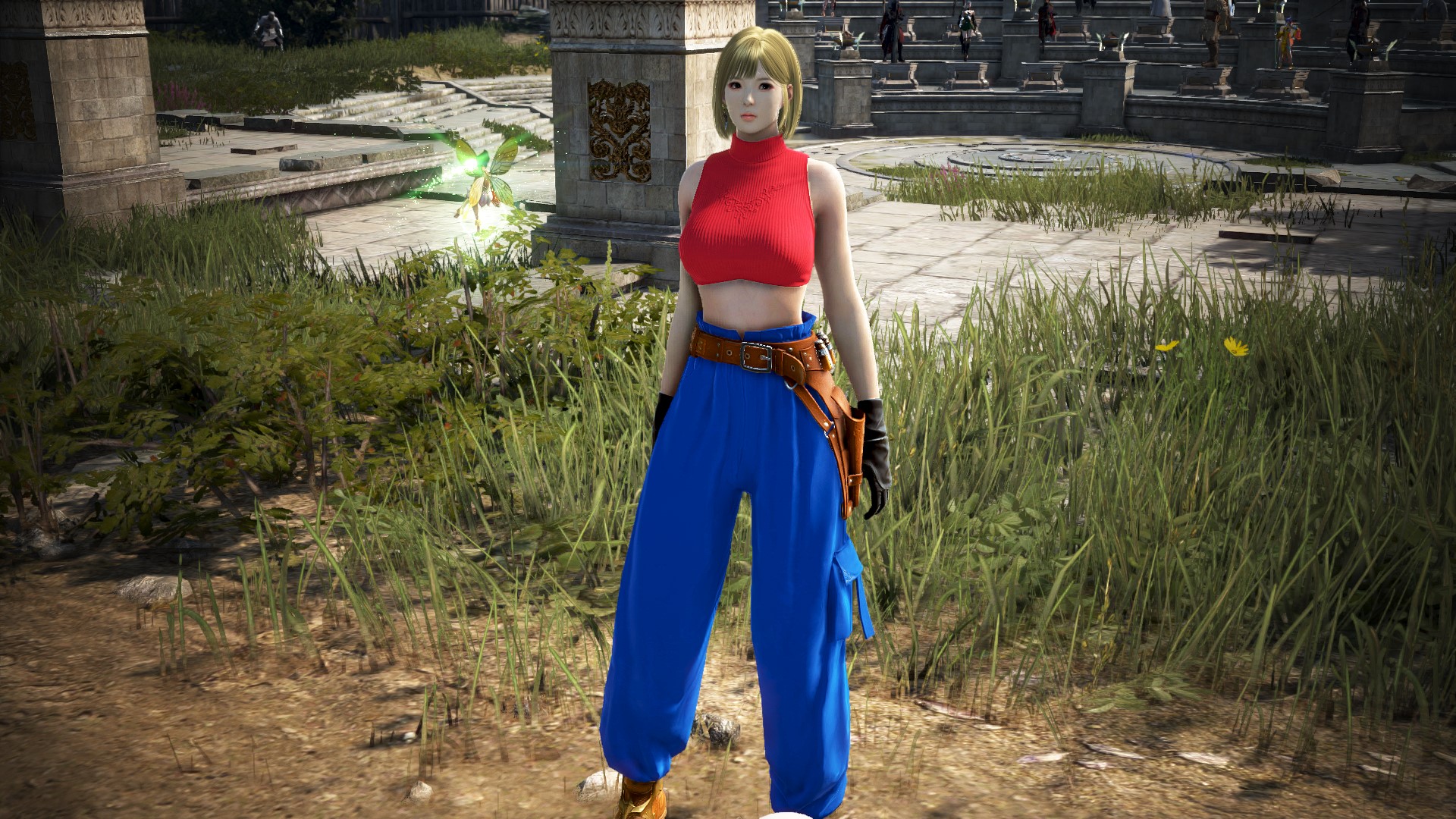 [스크린샷 & 영상] BD9 N 킹오브 파이터즈 블루 마리 염색 | 검은사막 한국