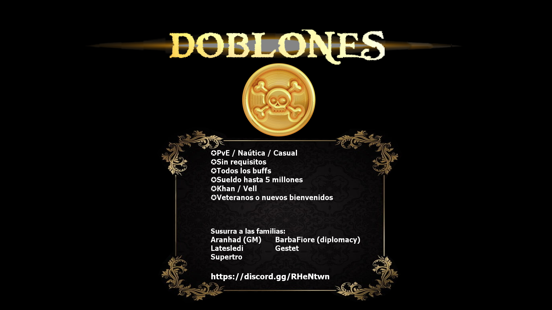 [Hermandad y amigos] Doblones Recluta [EU]: | Black Desert NA/EU/Oceanía