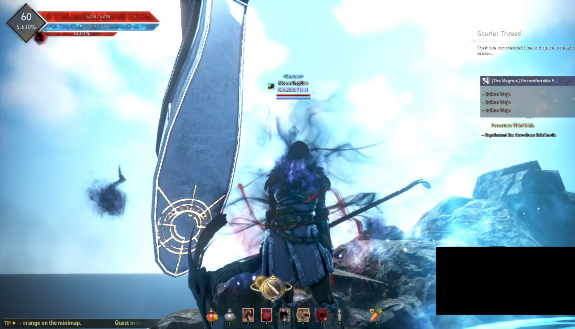 [Bug Reports] Deadeye Ammo Icon appears for Sorcs when in Magnus Wells ...