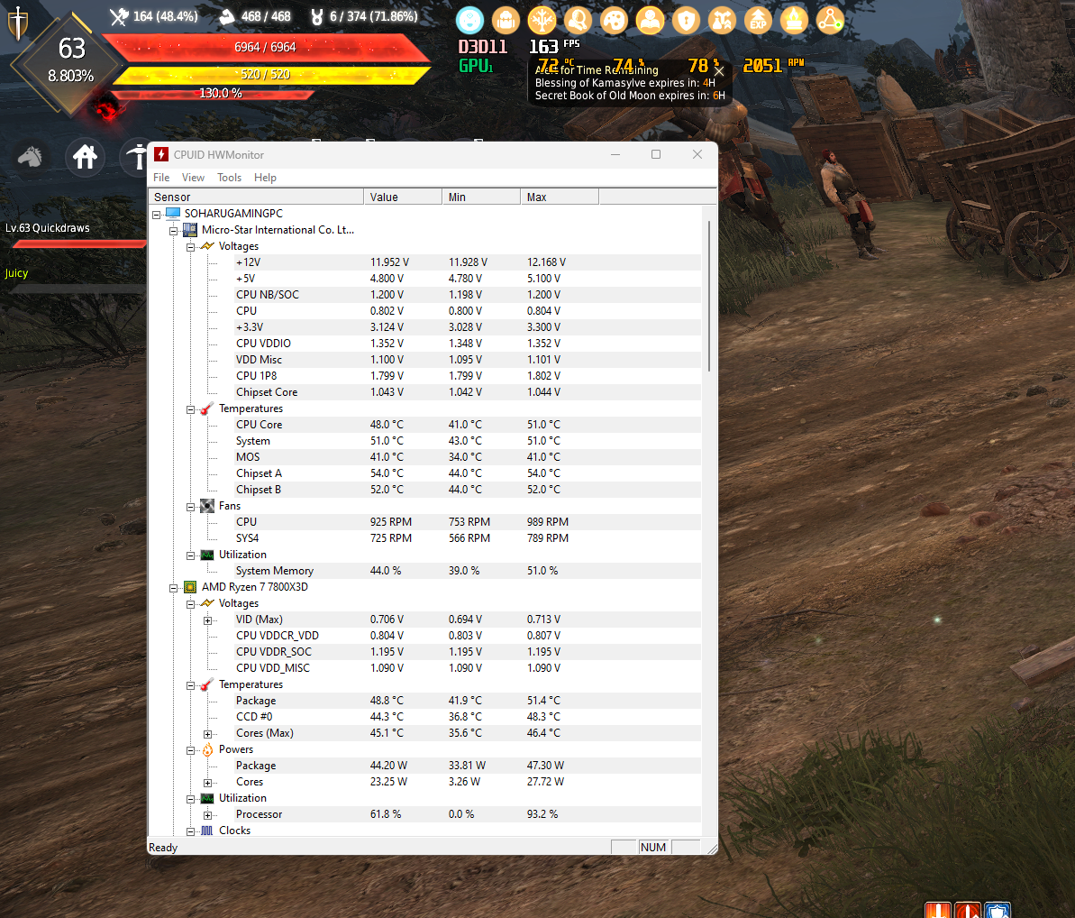 [General Gameplay] Xigncode3 and AMD cpu Temps | Black Desert NA/EU