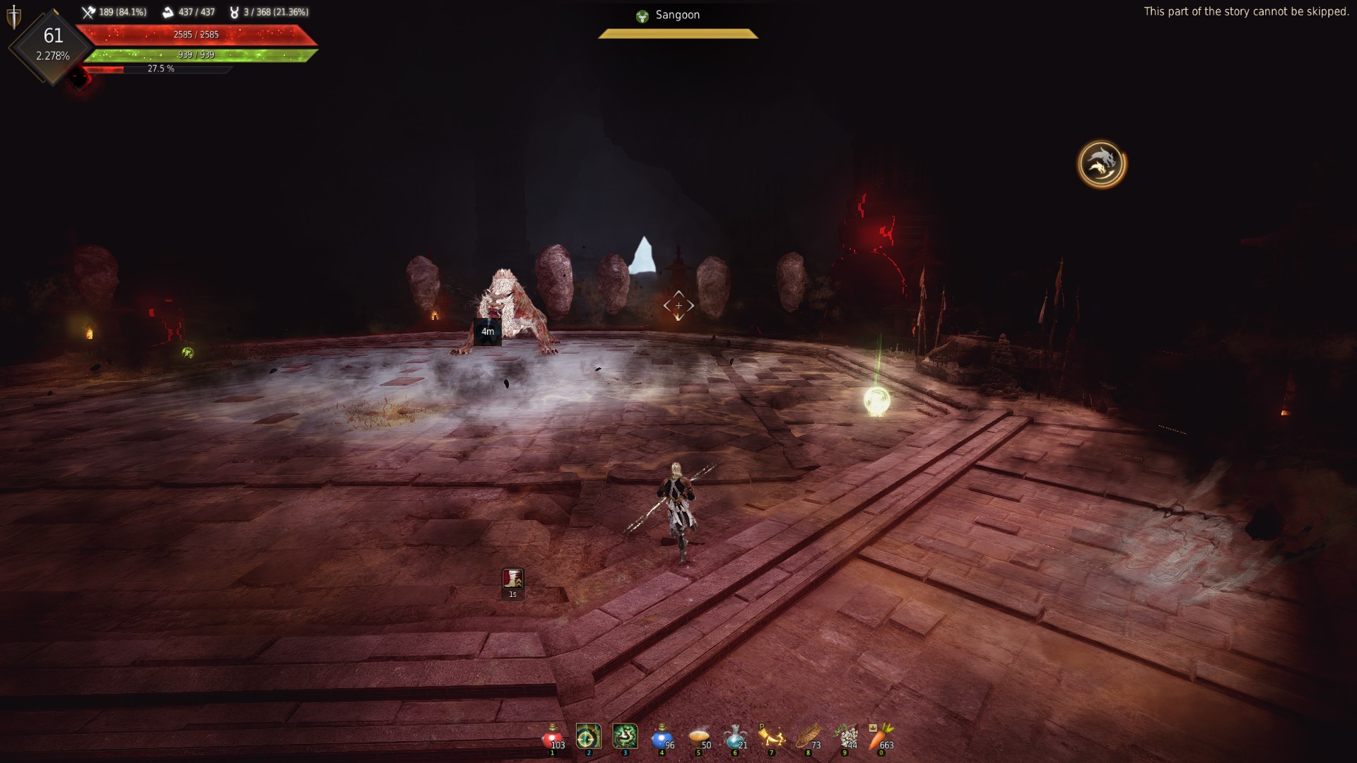 [Bug Reports] Sangoon story boss bugged | Black Desert NA/EU