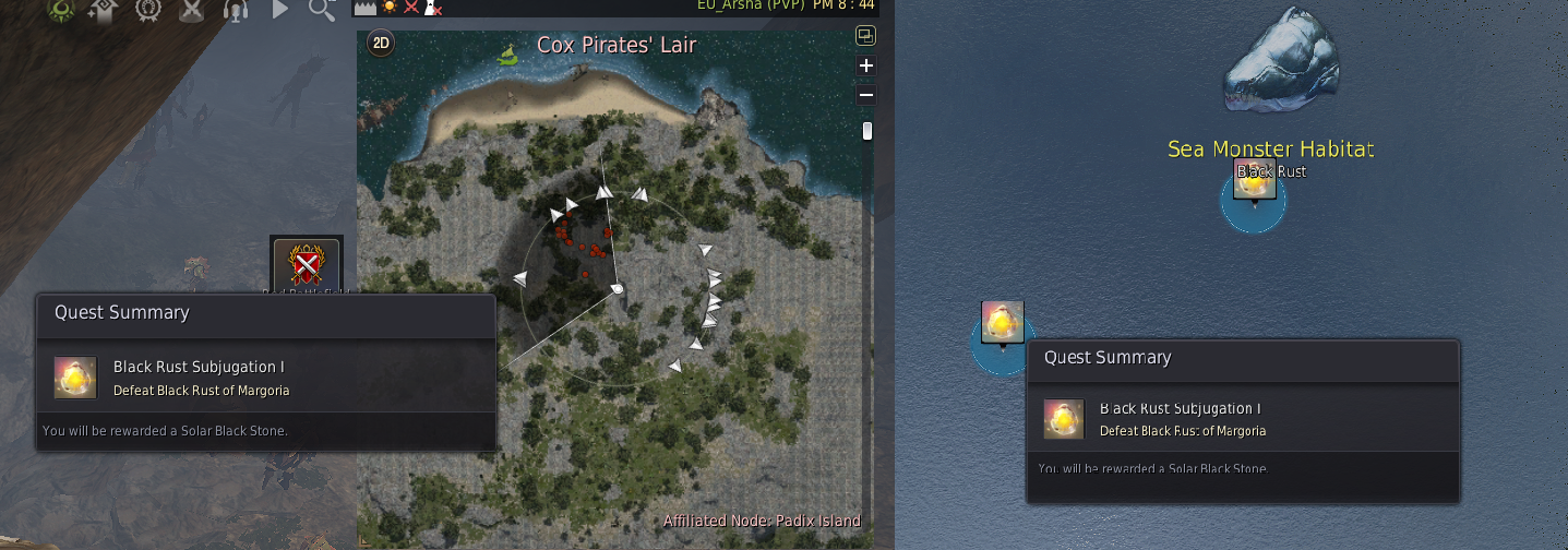 [Bug Reports] Remove clutter on the Minimap | Black Desert NA/EU