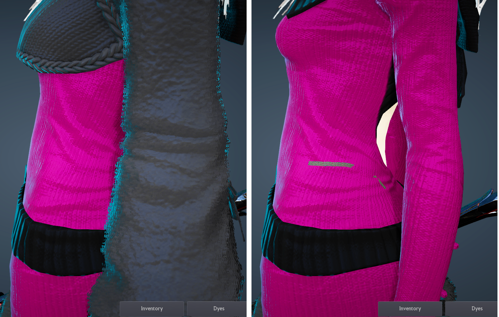 [Bug Reports] [Visual bug] Cape off clipping Tamer Ceniza/Grandpa cron ...