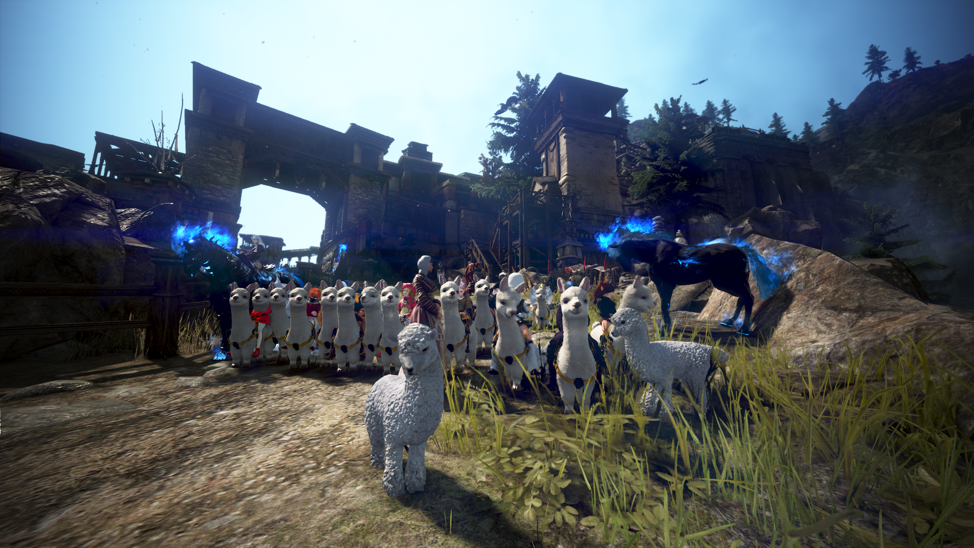 [Fan Art] Familiar Alpaca Race | Black Desert NA/EU