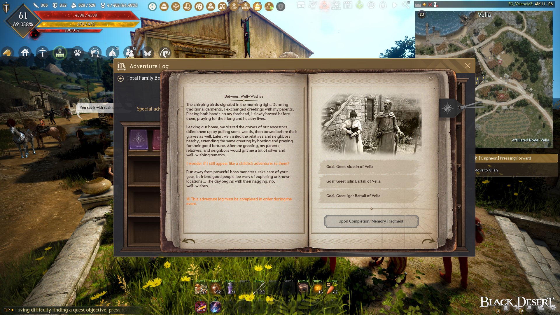[Game Play] [GUIDE] Lunar New Year's Adventure Log | Black Desert NA/EU