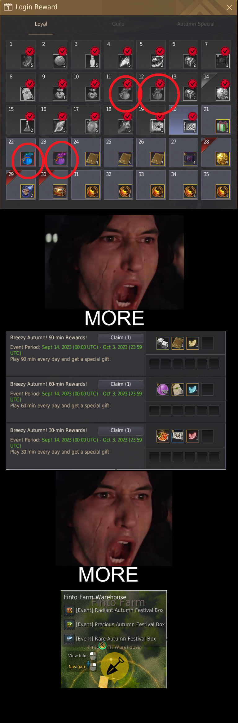 [Feedback] Gathering memes | Black Desert NA/EU