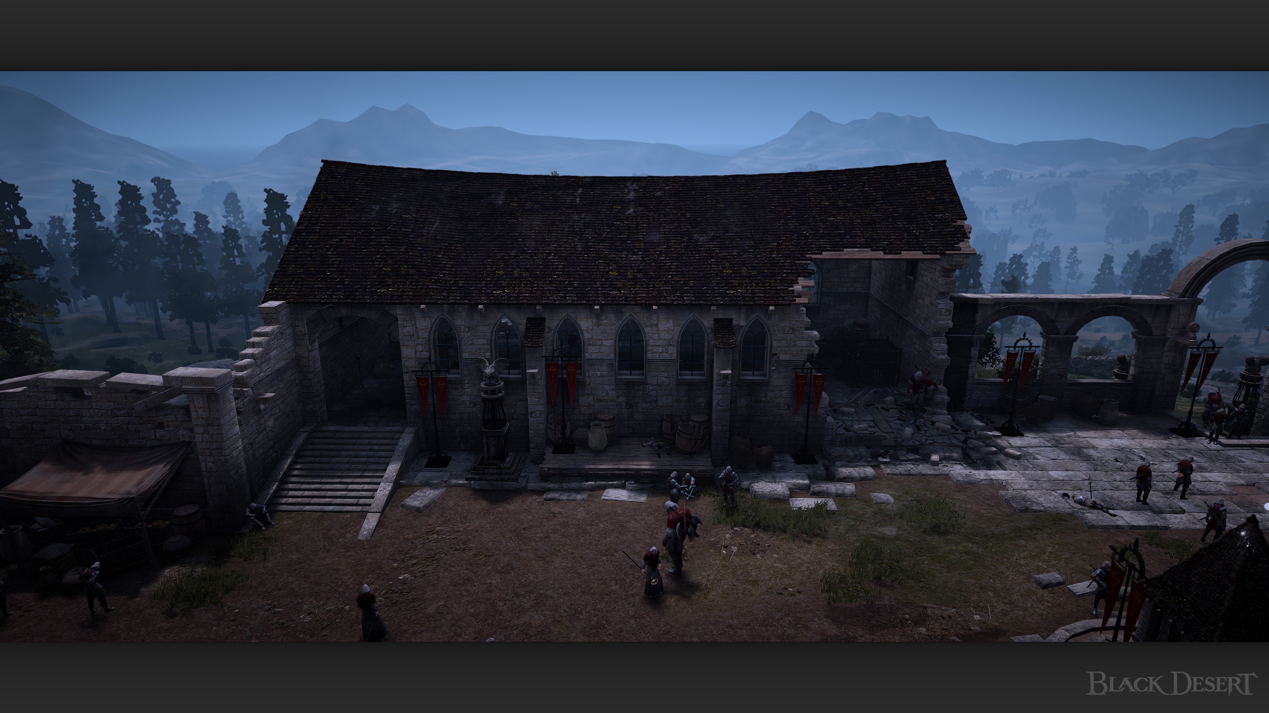 [Fan Art] [EU][Buildings] Bloody Monastery | Black Desert NA/EU