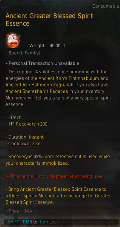 [General Gameplay] Infinite Potion/Ticket Issue | Black Desert NA/EU