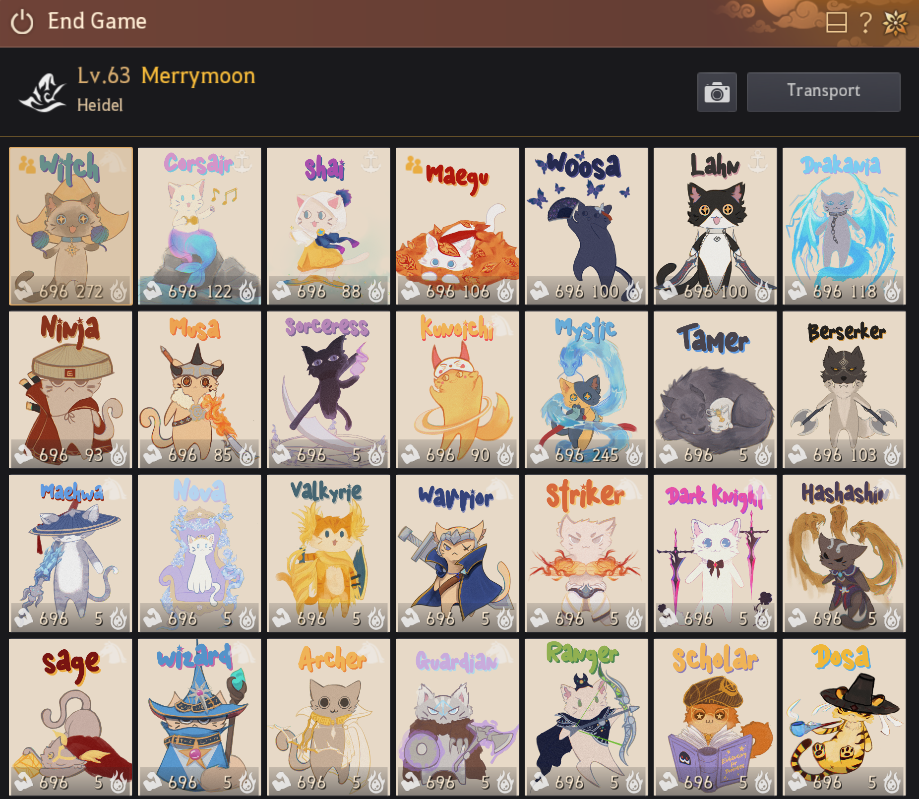 [Event] [EU][Class Portraits] Cynnamoon's BDO Cats | Black Desert NA/EU