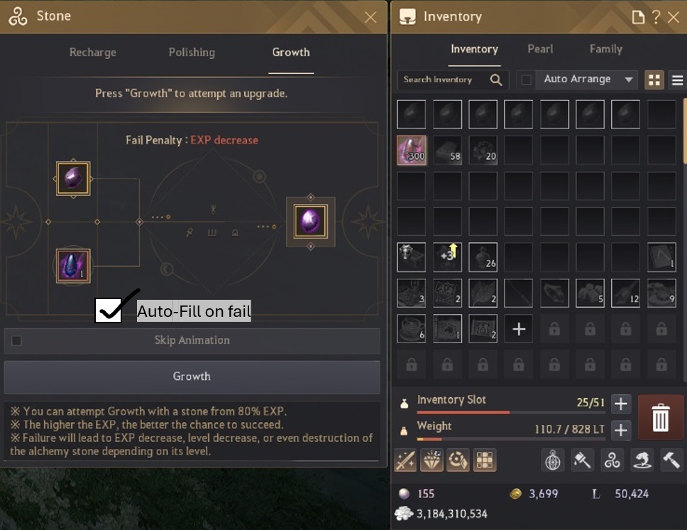 [Feedback] Alchemy stone enhancing alternatives for QOL | Black Desert ...