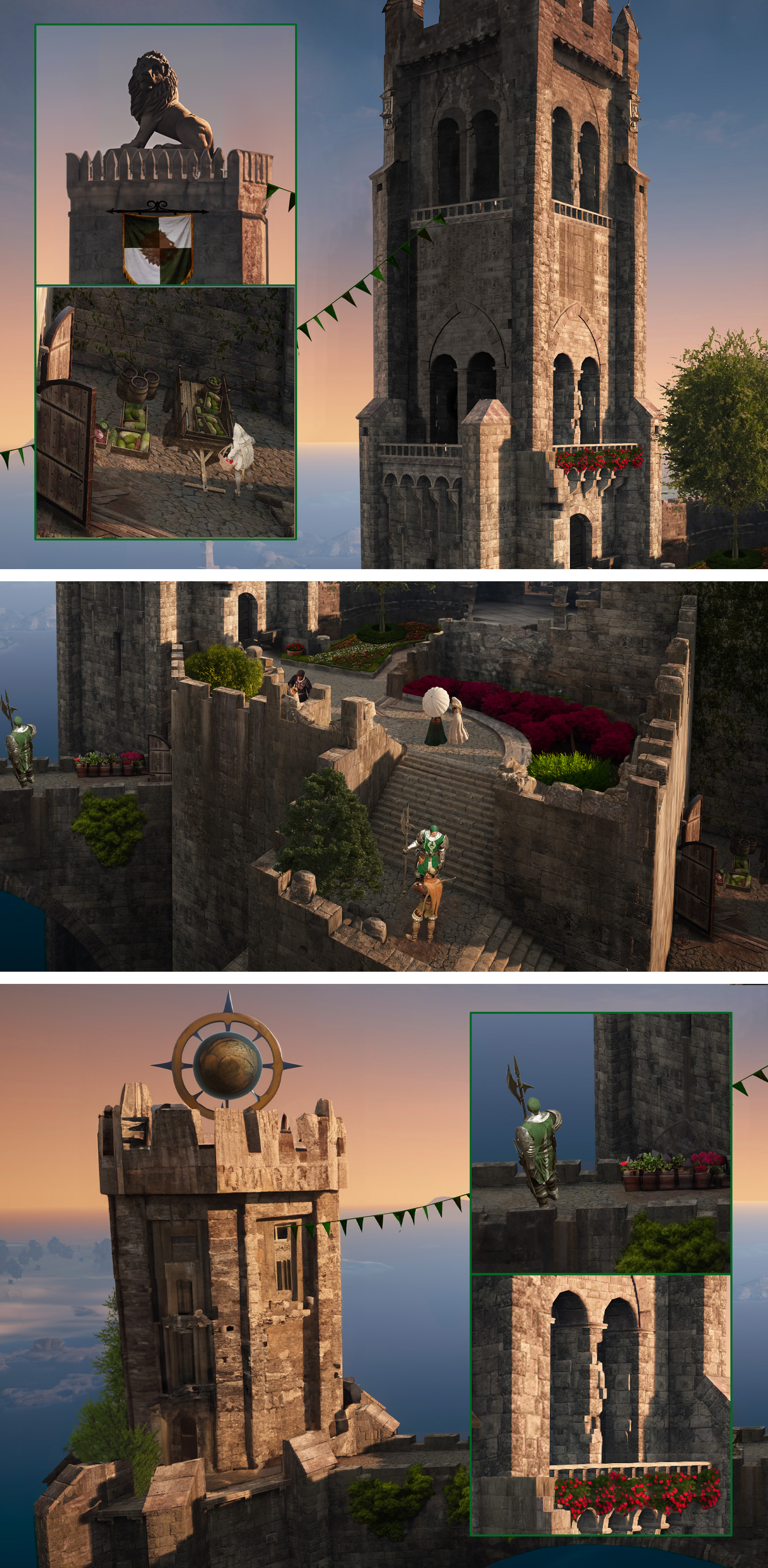 [Fan Art] [EU][Buildings] Cron's castle restored to its former glory ...