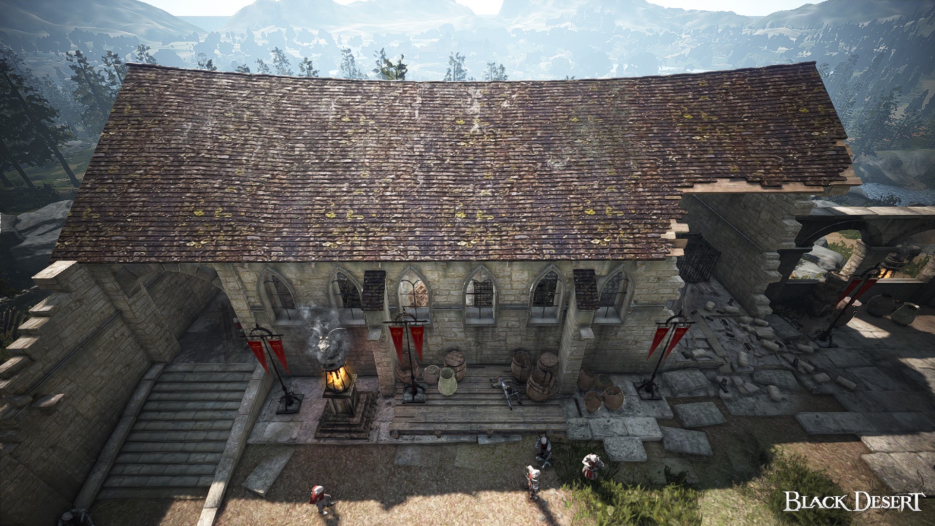 [Fan Art] [EU][Buildings] Bloody Monastery | Black Desert NA/EU
