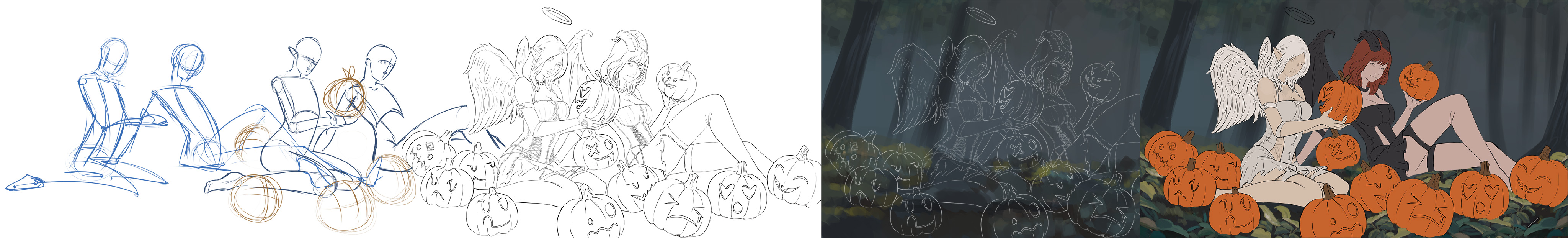 [Fan Art] DK on Angelion, Lhan on Daemonis | Black Desert NA/EU