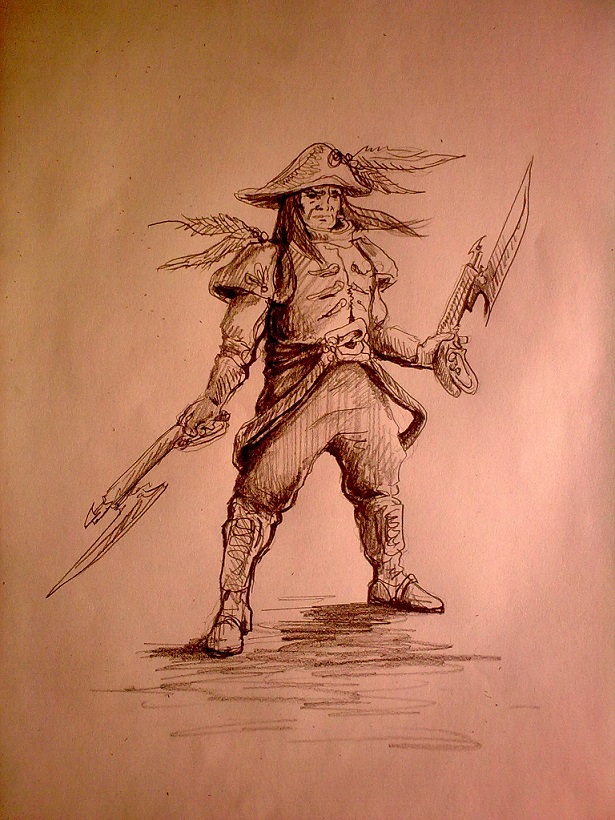 [Fan Art] Summoning a male GUNNER / GUNBLADE class! | Black Desert NA/EU/OC