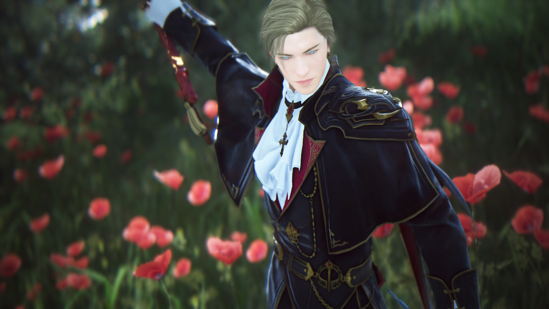 [Fan Art] Where The Red Blooms | Dosa Gloamwalker | Black Desert NA/EU