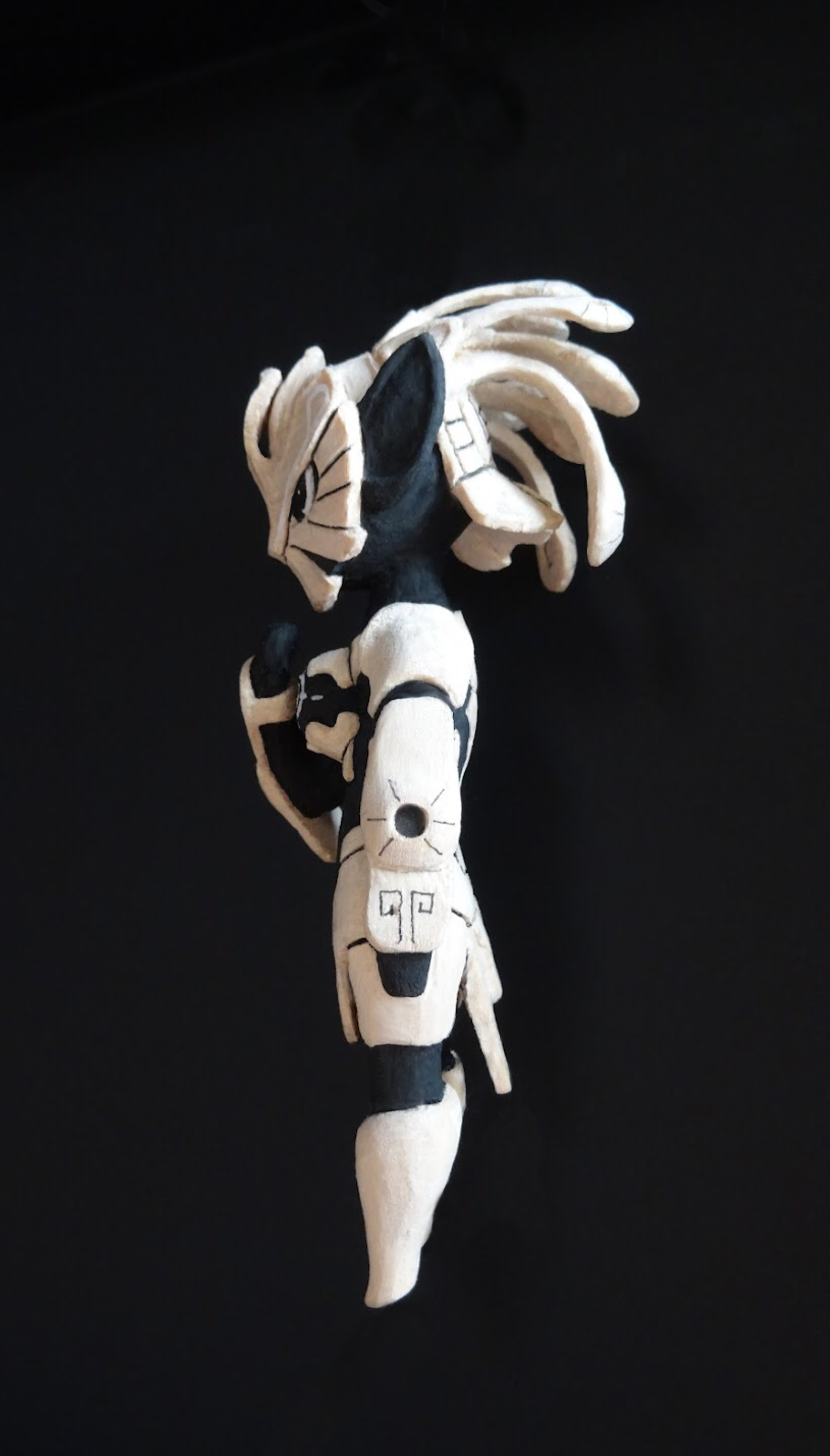 [Fan Art] Wuju, The administrator of the Magnus. Carved in lime wood ...