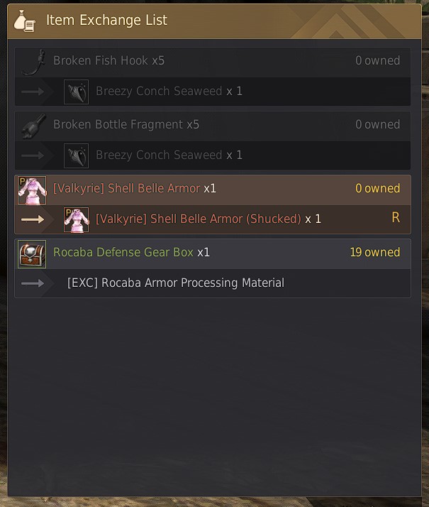 [Feedback] Option to swap Shell Belle to Shucked variant on ALL classes ...