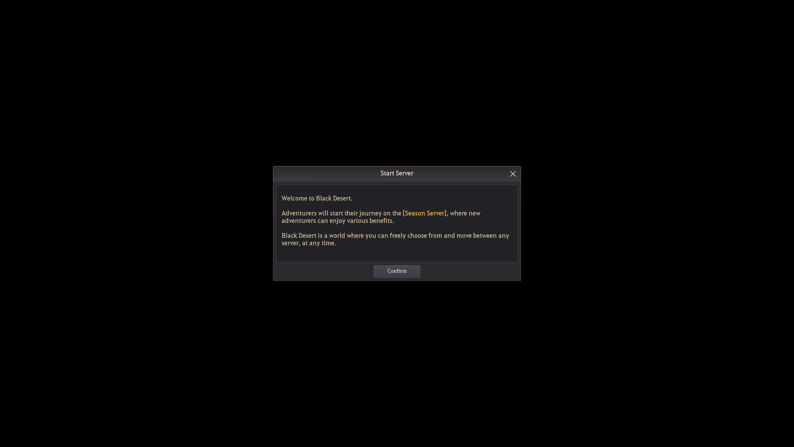 [Bug Reports] Unable to Access NA Region Due to Forced Season Server Selection | Black Desert NA/EU