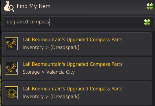 [Feedback] [Suggestion] add a trade in for compass parts. | Black ...