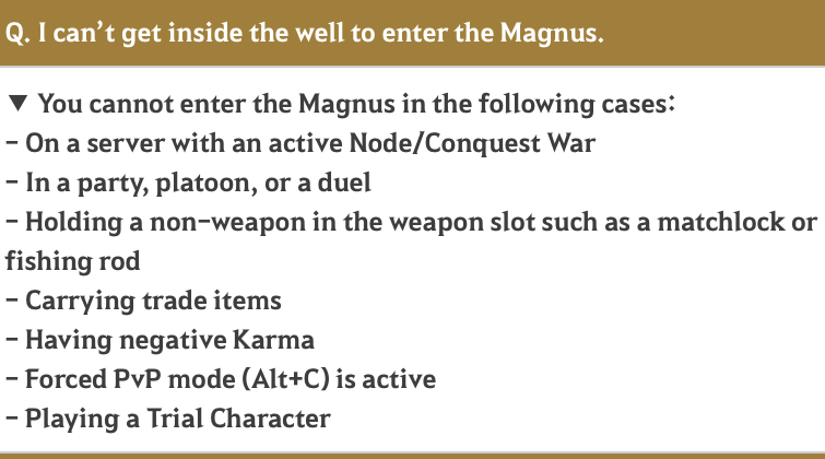 [Bug Reports] Magus Update *Grana Well not working* | Black Desert NA/EU
