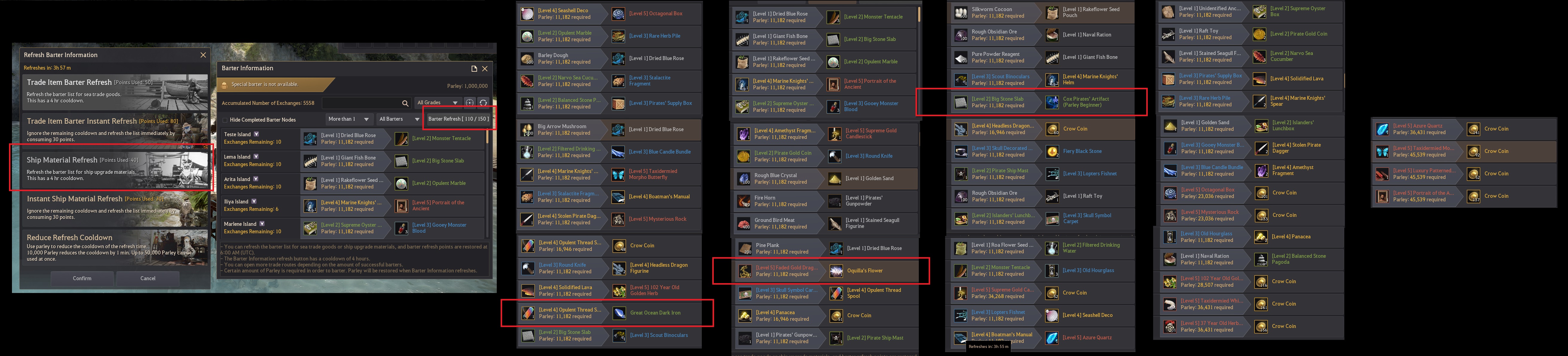 [Bug Reports] Something went wrong? i just made ship material refresh ...