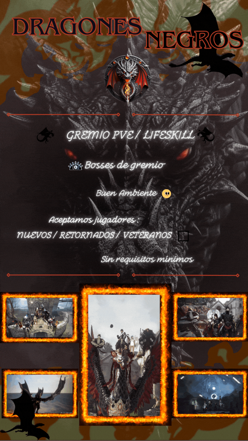 [Hermandad y amigos] [EU][Progression guild] Dragonesnegros | Black ...