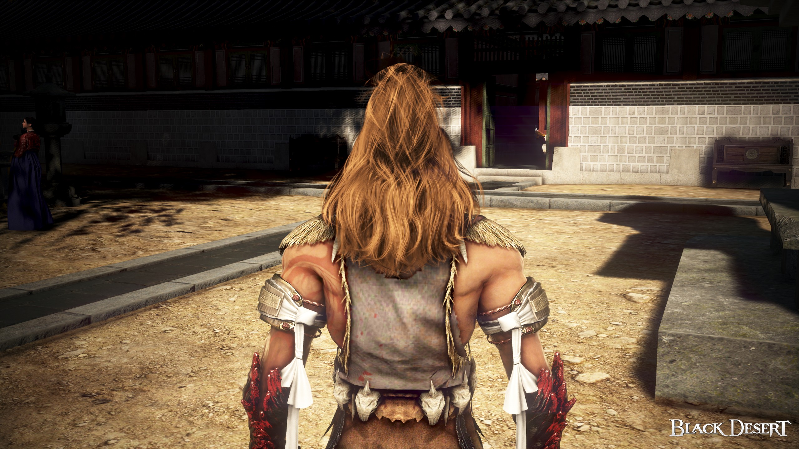 [Feedback] The quality of the graphics of the own character suffers ...