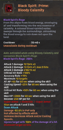 [Feedback] 200% Black Spirit Rage Cooldown, Rage Transfer ...