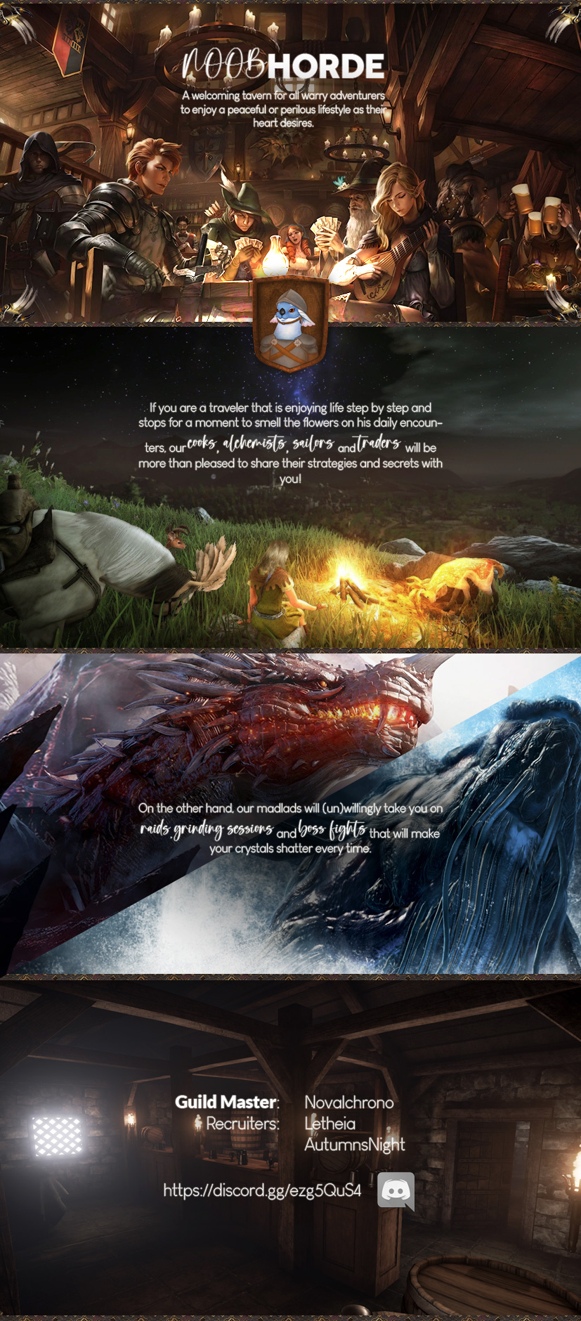 [Guild & Friends] [EU][PC][PvE][LifeSkilling] NoobHorde now Recruiting ...