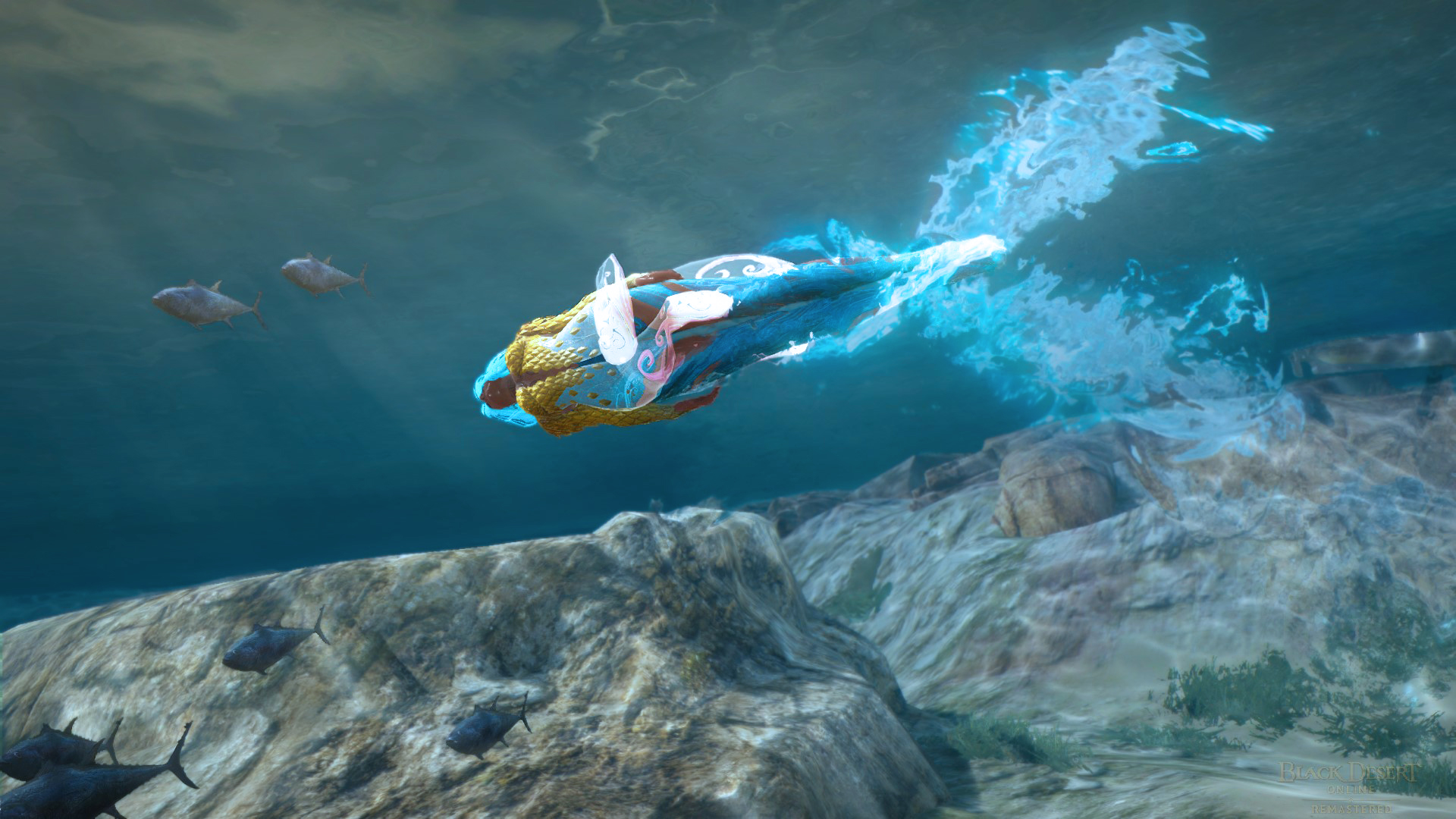 [Fan Art] Shots of my Corsair in her mermaid form :) | Black Desert NA/EU