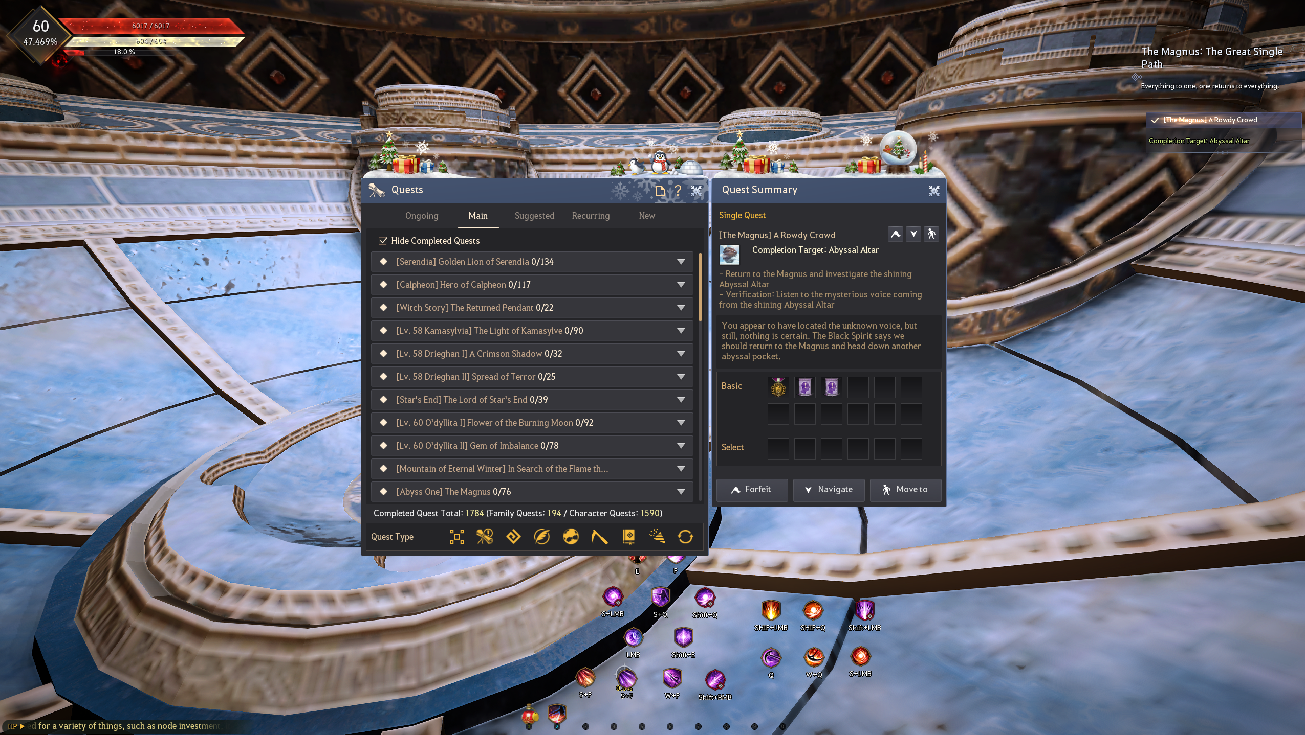 [Bug Reports] Misión Bug [Abyss One] (A Rowdy Crowd) | Black Desert NA/EU