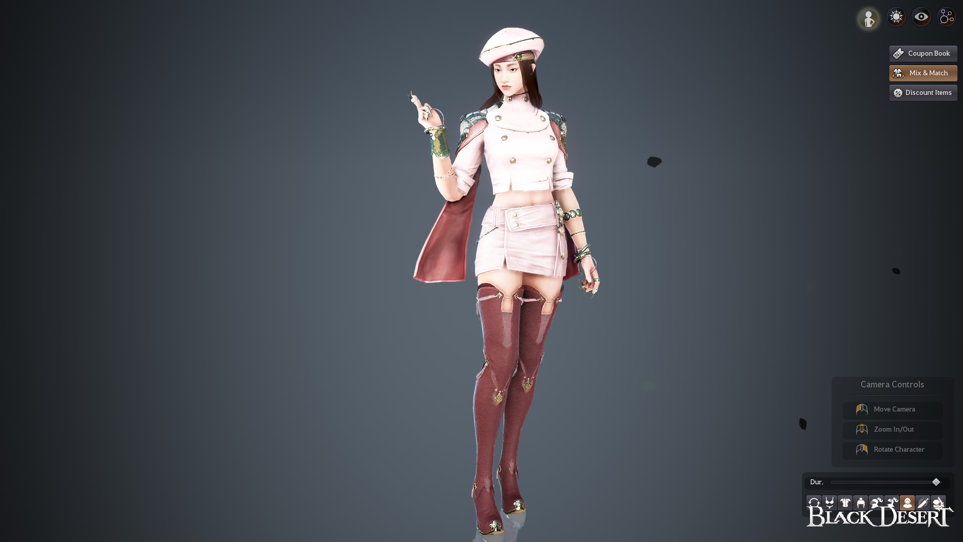 [Event] [EU][OOTD] Charming Officer Outfit | Black Desert NA/EU