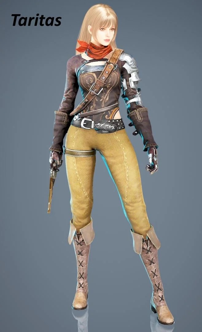 [Feedback] Gunslinger honor outfits Taritas and Dobart are the same ...
