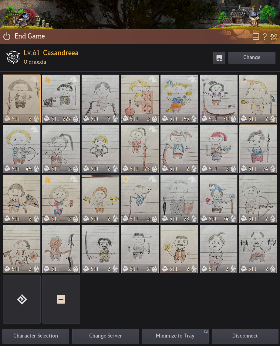 [Event] [EU][Class Portraits] Hand-drawn Caveman Doodles | Black Desert ...