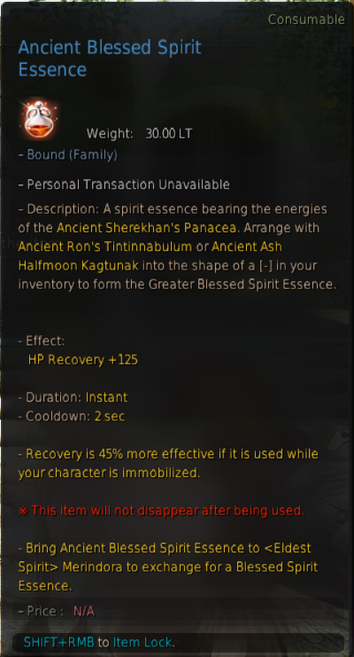 [General Gameplay] Infinite Potion/Ticket Issue | Black Desert NA/EU