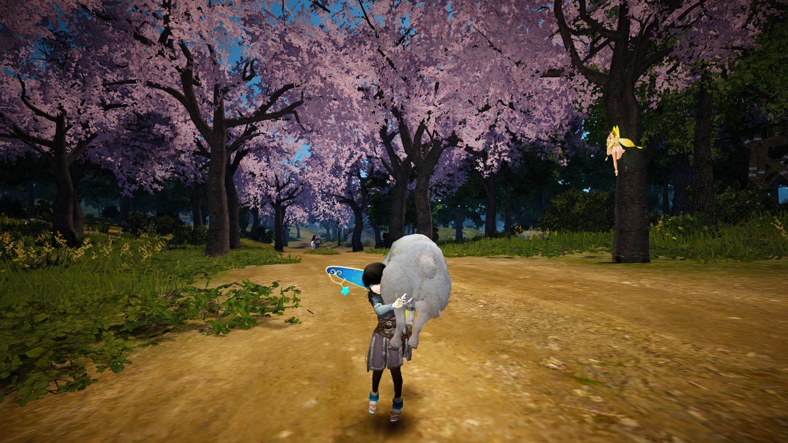 [Event] [Cherry Blossoms][EU] Shai with a sheep | Black Desert NA/EU