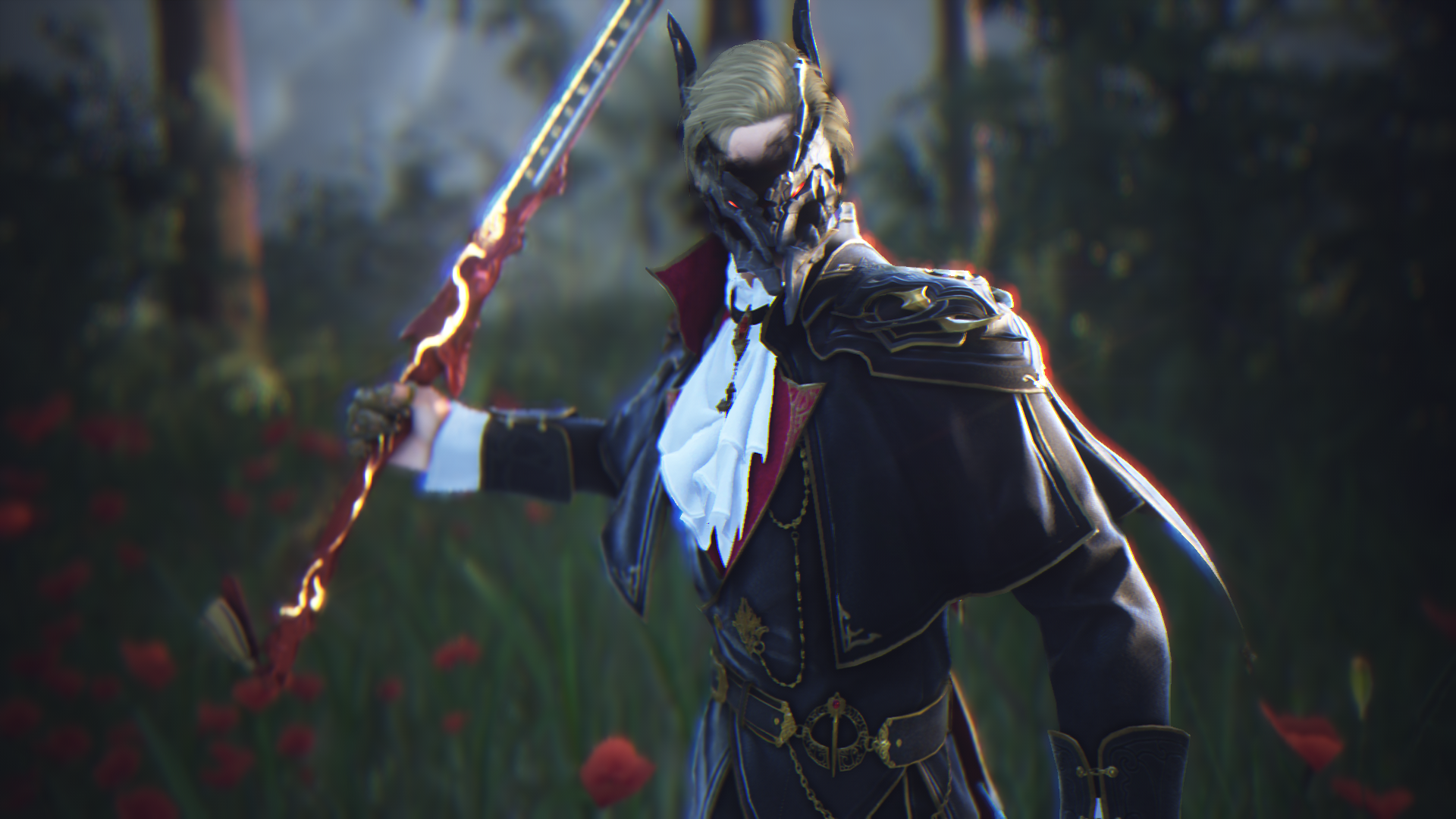[Fan Art] Where The Red Blooms | Dosa Gloamwalker | Black Desert NA/EU