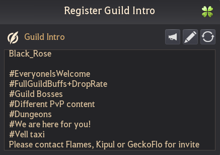 [Guild & Friends] [EU] [Progression Guild] Black_Rose invites you to ...