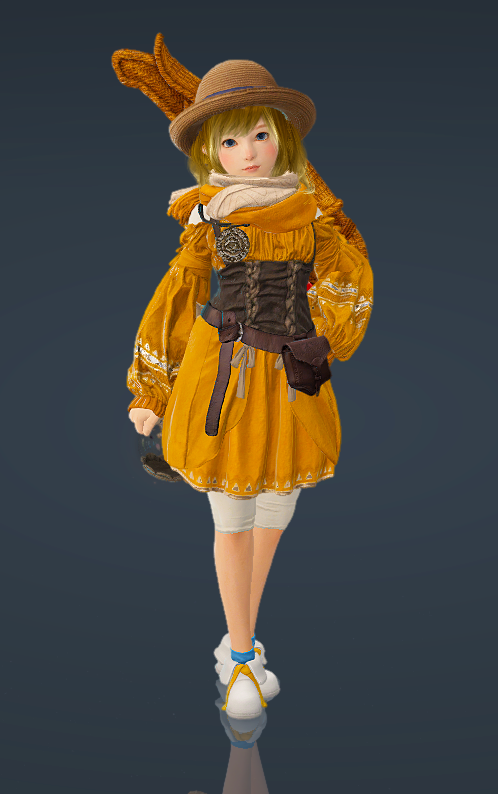 [Event] [EU][OOTD] Simple Yellow Shai | Black Desert NA/EU
