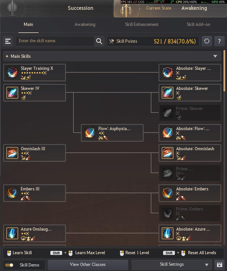 [Class Discussion] Drakania can't "Draw Awakening Weapon" or "Toggle ...