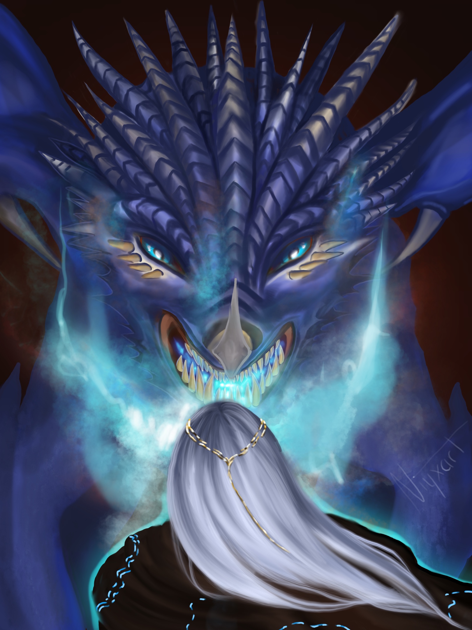 [Fan Art] fighting Garmoth | Black Desert NA/EU