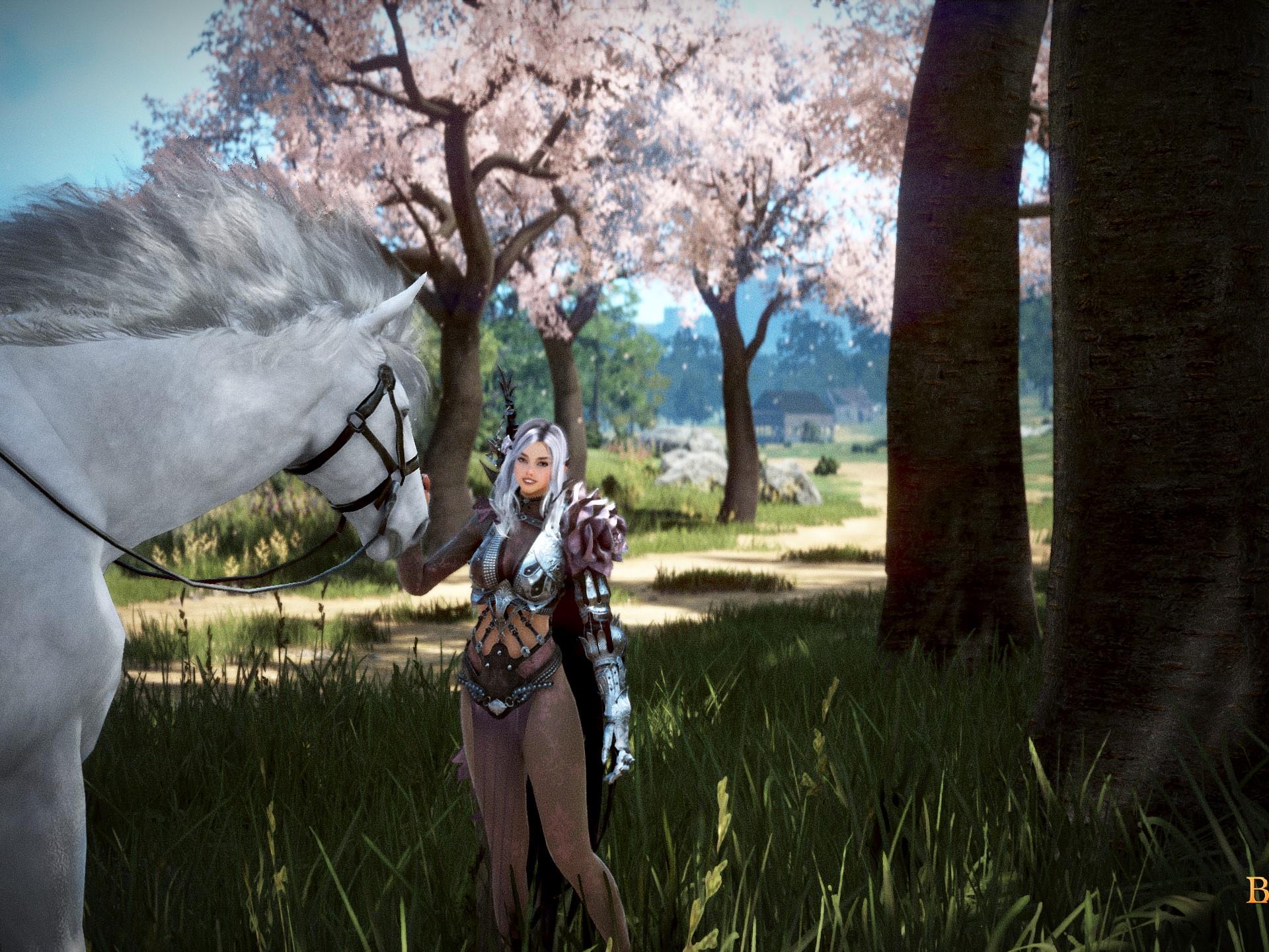 [Eventos] [Flores de cerezo][EU] ¡Mi corcel con los cerezos! | Black ...