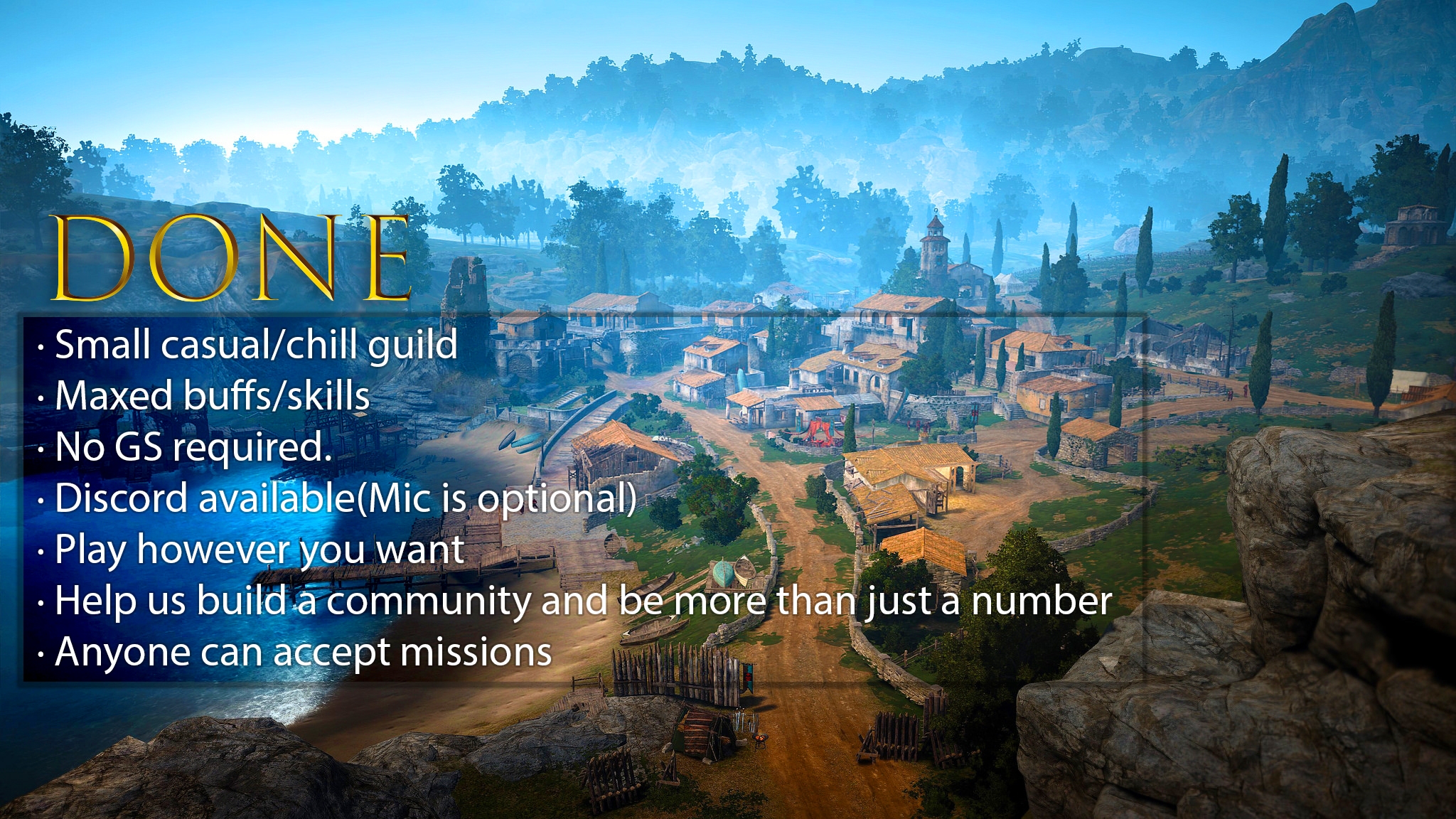 [Guild & Friends] [NA] [Progression Guild] Done is recruiting | Black ...