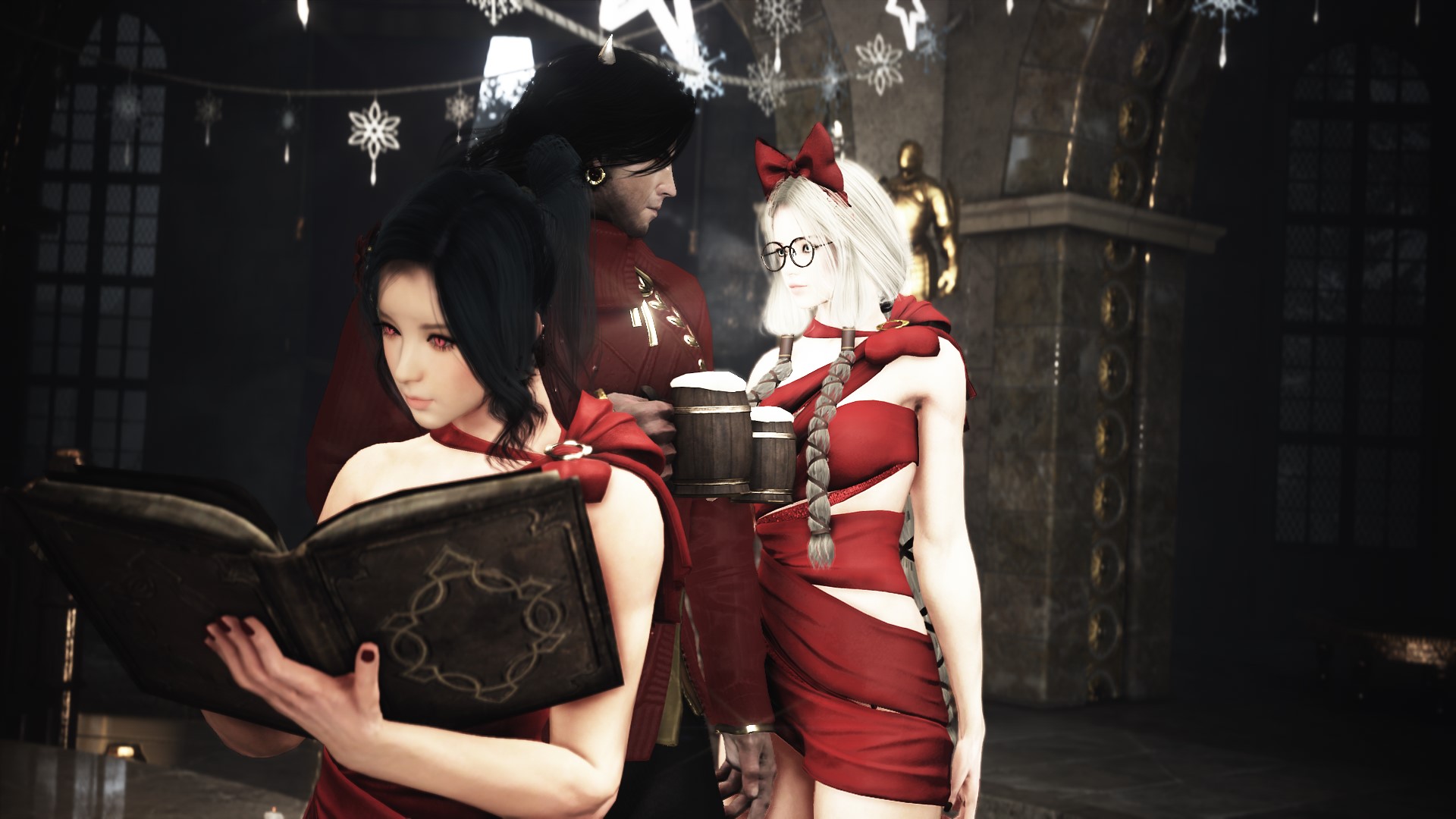 [Fan Art] Grandpa Cron's Helpers - New Winter Outfit | Black Desert NA/EU