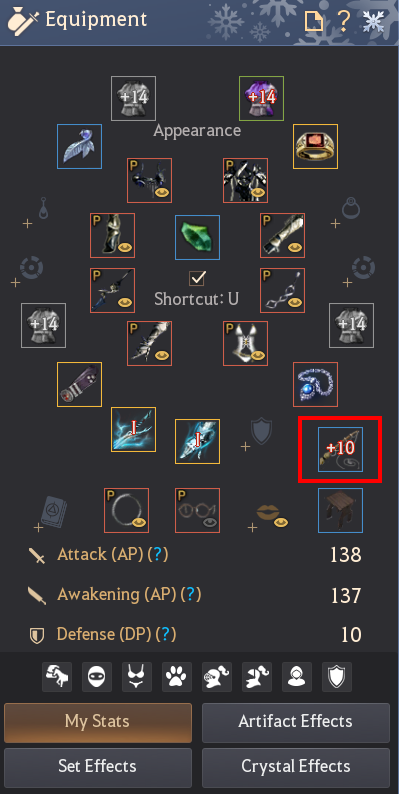 [Feedback] Special slot in Equipment Inventory for Rod, Hunting Musket ...
