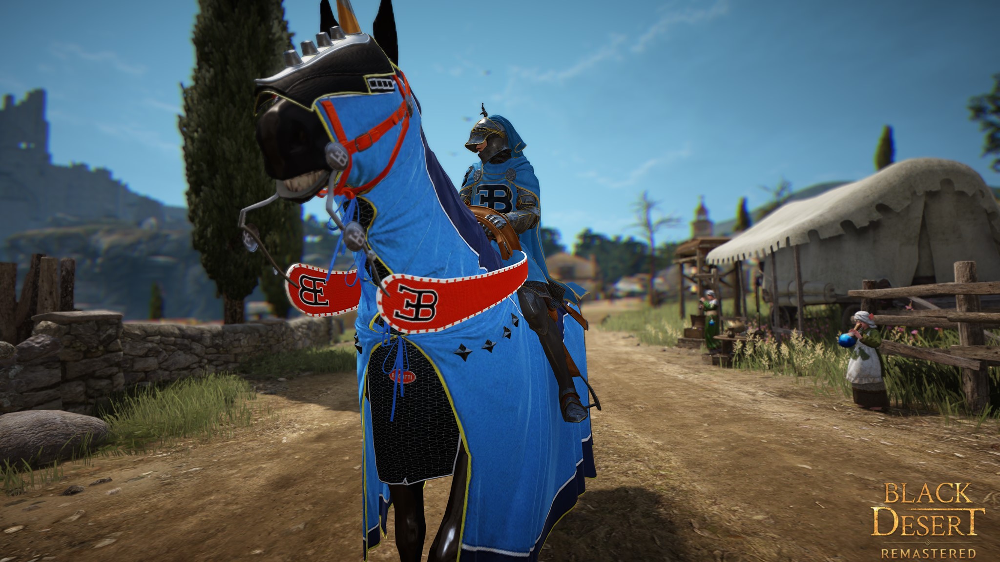 [Fan Art] Mula feliz, mula con bono de guilda... | Black Desert SA