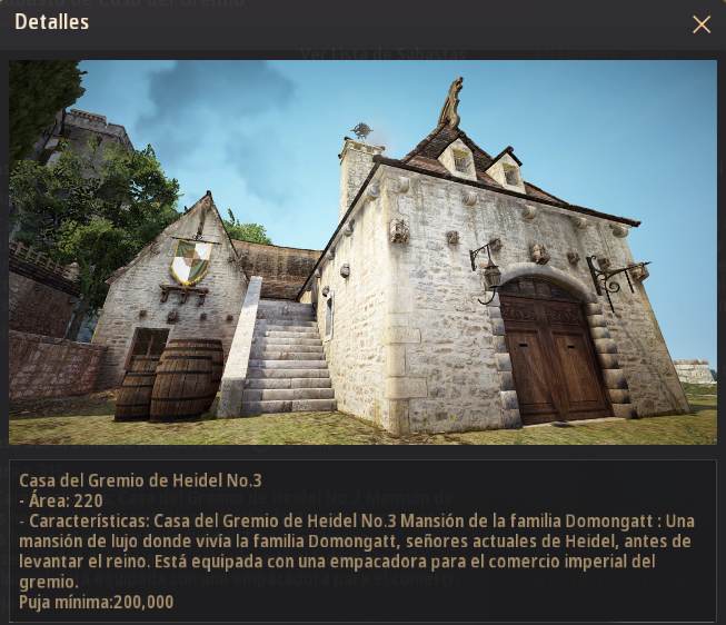 [Jugabilidad] (Guia Gremio) Casa del gremio | Black Desert SA